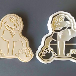 Godzilla - Detailed Cookie Cutters - Stamp - Fondant Cutter - Etsy