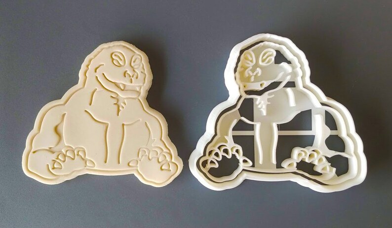 Godzilla - Detailed Cookie Cutters - Stamp - Fondant Cutter - Etsy