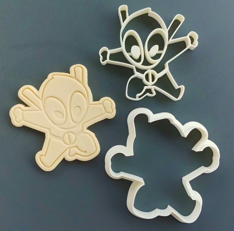 Deadpool Wolverine Cookie Cutter Stamp - Etsy