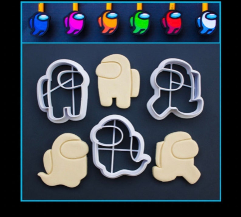 Among Us Cookie Cutter Bundles/singles - Etsy