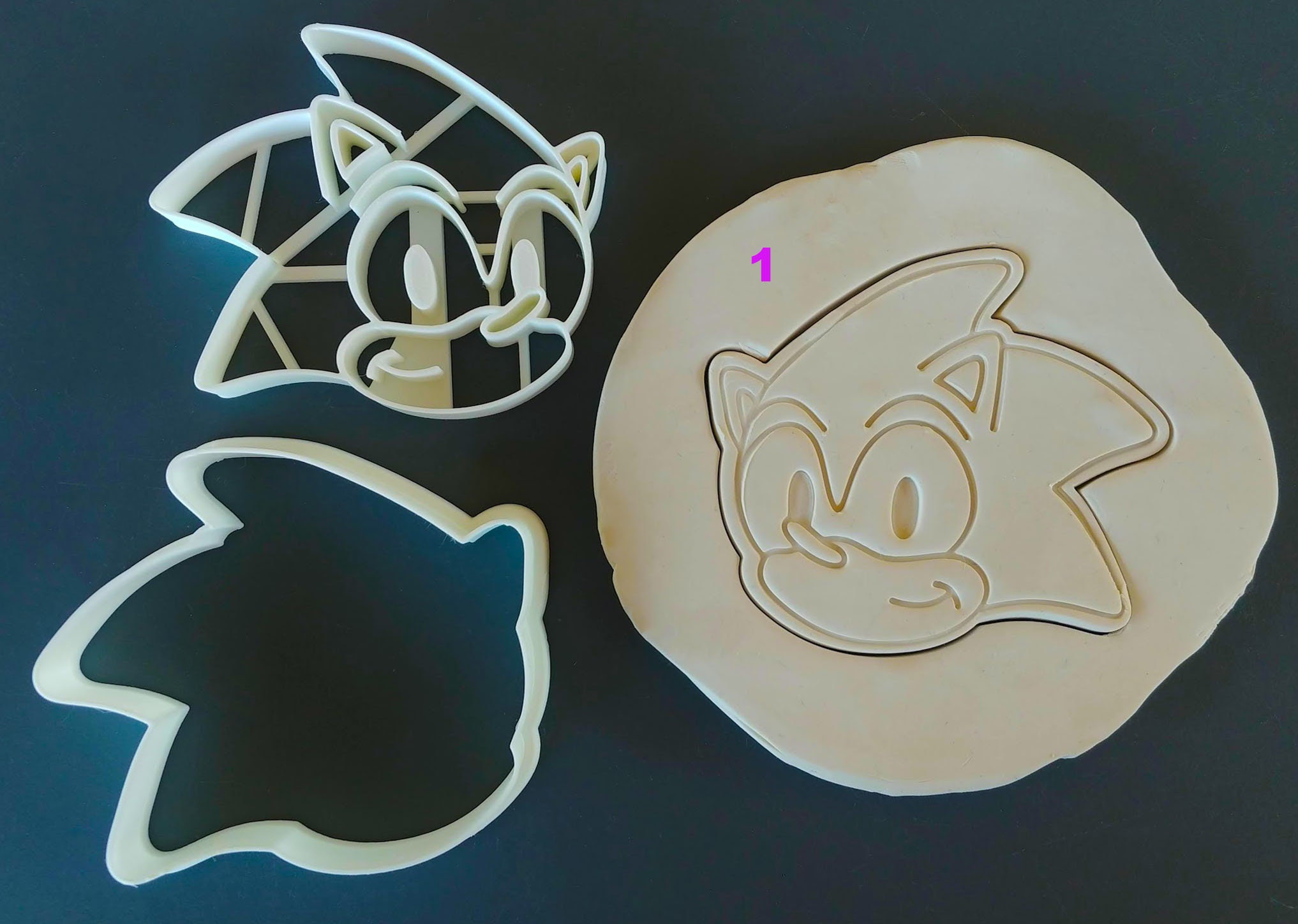 Sonic - Cookie Cutter - Fondant Cutter - Stamp - Etsy
