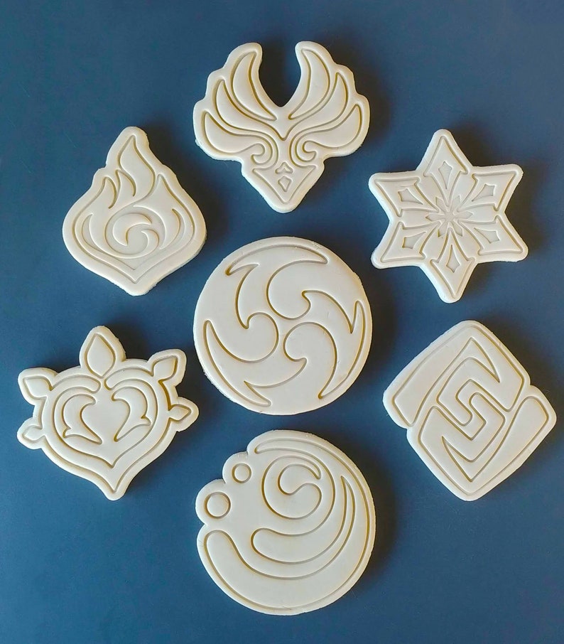 Genshin Impact Symbols Cookie Cutter Fondant Cutter - Etsy