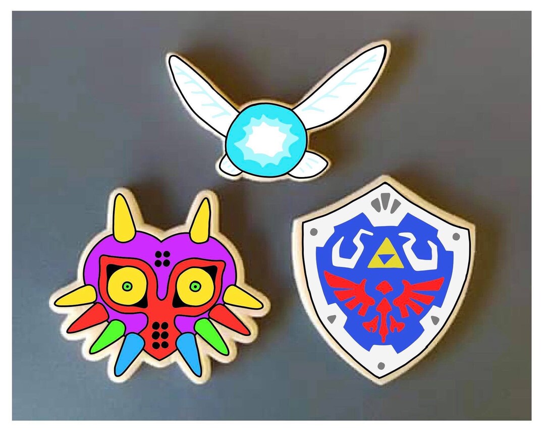 Legend of Zelda - Cookie Cutters - Fondant Cutter - Shield - Majora's ...