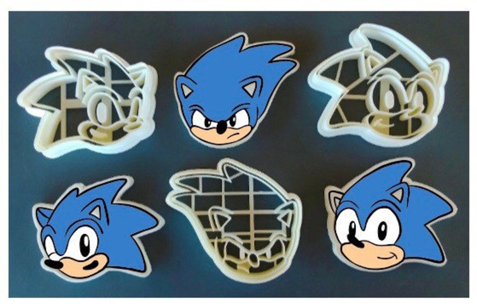 Sonic - Cookie Cutter - Fondant Cutter - Stamp - Etsy