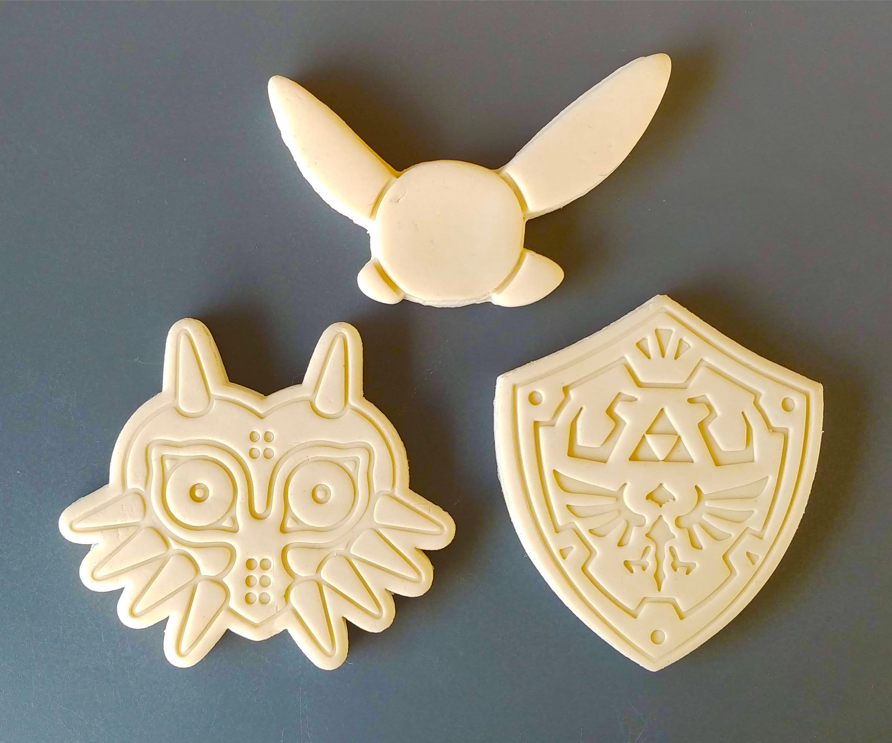 Legend of Zelda Cookie Cutters Fondant Cutter Shield | Etsy
