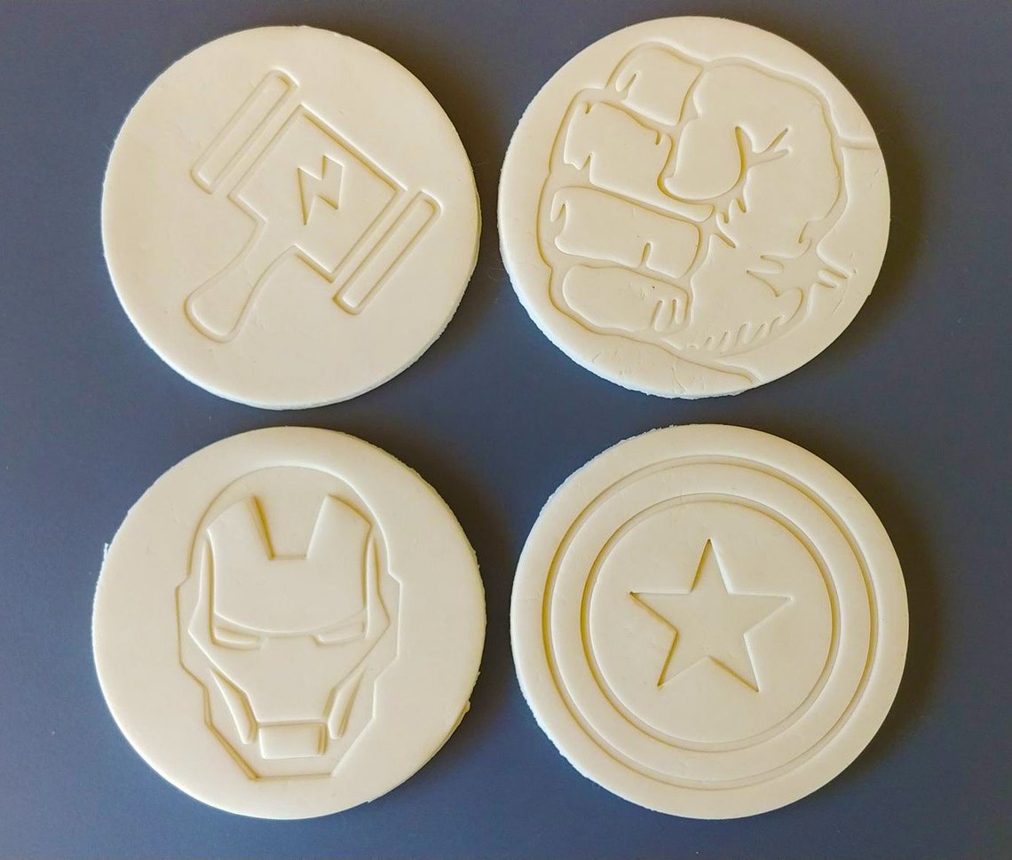 Marvel Heroes Cookie Cutters - Etsy