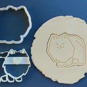 Pomeranian - Dog - Cookie Cutter - Stamp - Etsy