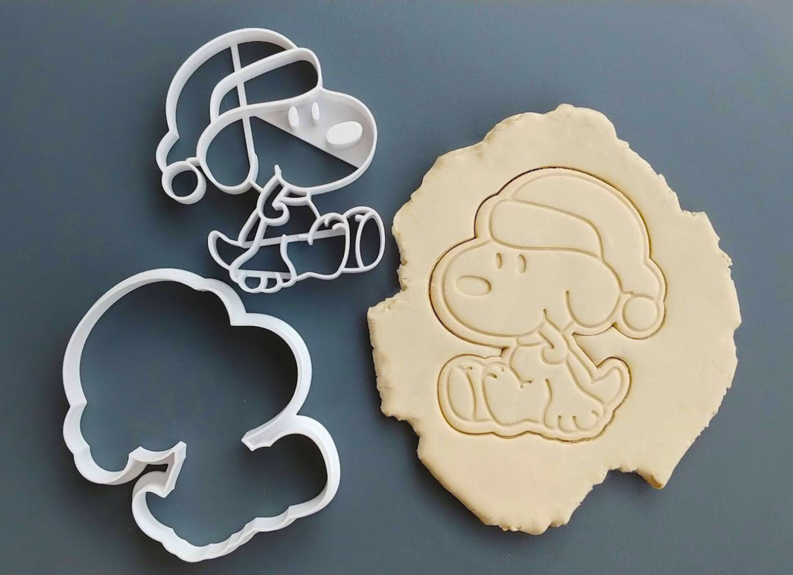 Snoopy Christmas Cookie Cutters Fondant Cutter - Etsy