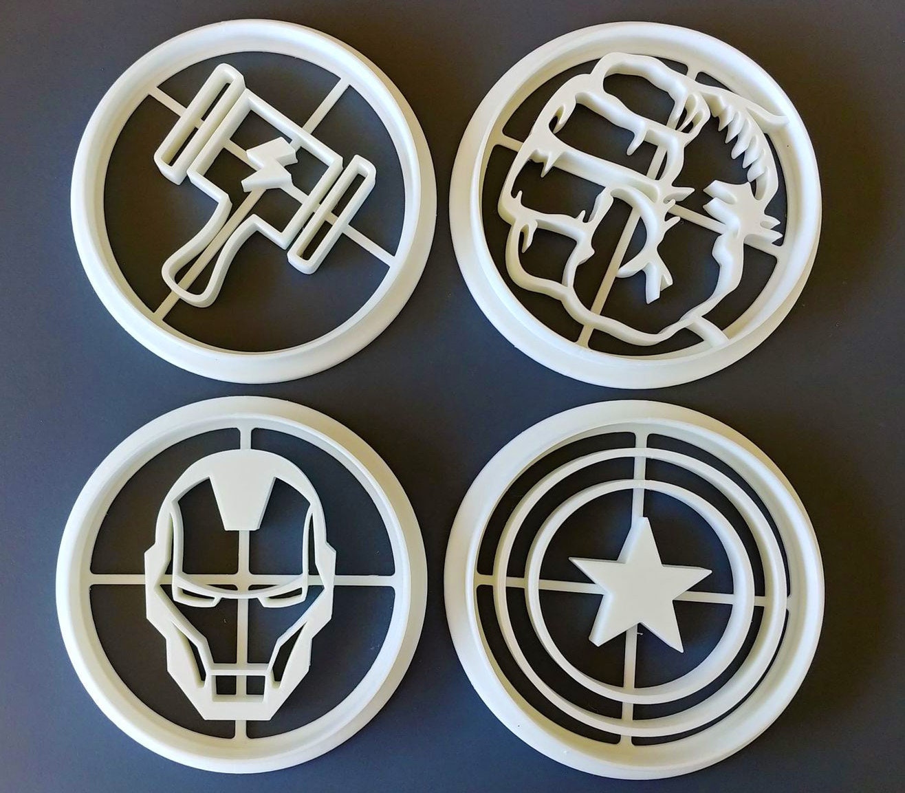 Marvel Heroes Cookie Cutters | Etsy
