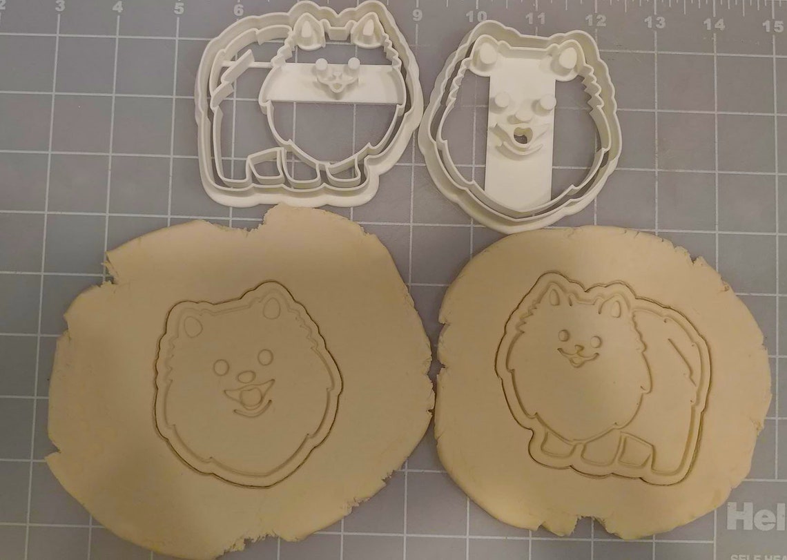Pomeranian - Dog - Cookie Cutter - Stamp - Etsy