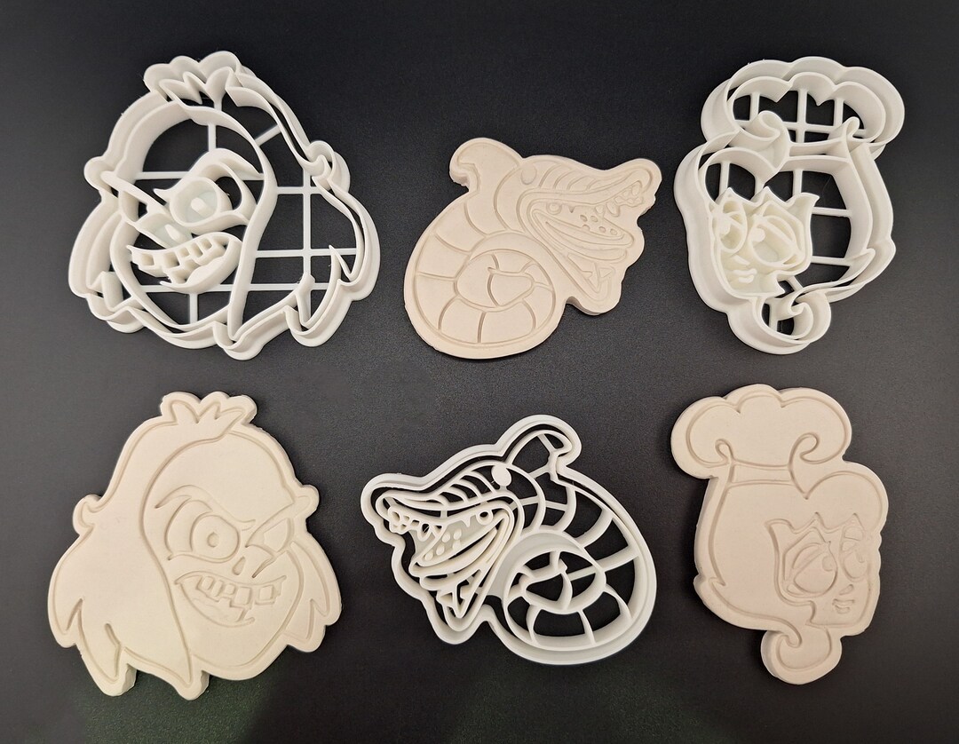 Beetle Juice Cookie Cutters - Fondant Cutters - Stamp - Halloween - Etsy