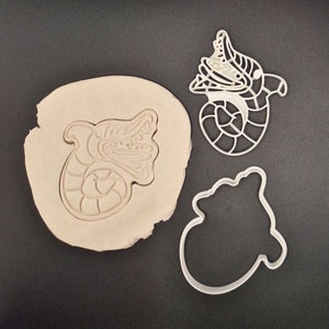 Beetle Juice Cookie Cutters - Fondant Cutters - Stamp - Halloween - Etsy