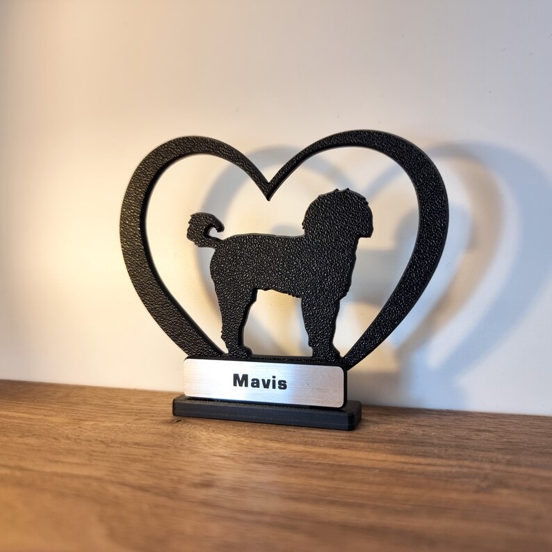 Cockapoo Shadowheart Gorgeous Gift for a Dog Lover Heart - Etsy UK