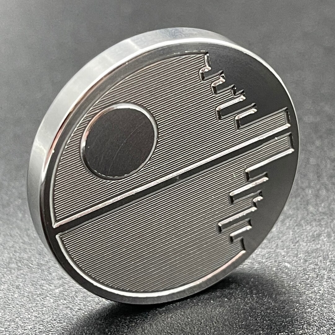 Golf Ball Marker Death Star Stainless Steel - Etsy