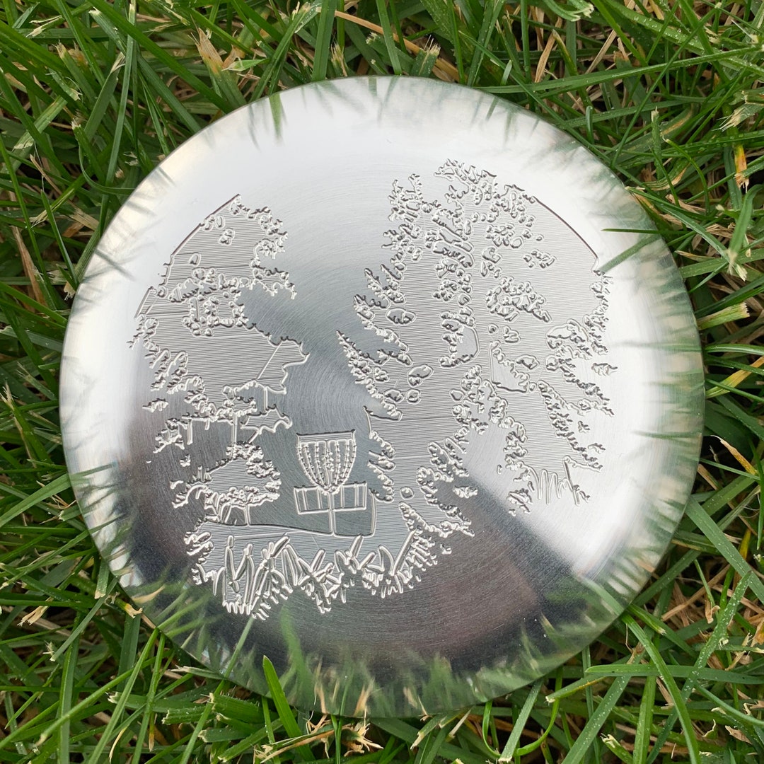 Disc Golf Aluminum Mini Marker Disc Golf Basket in the - Etsy