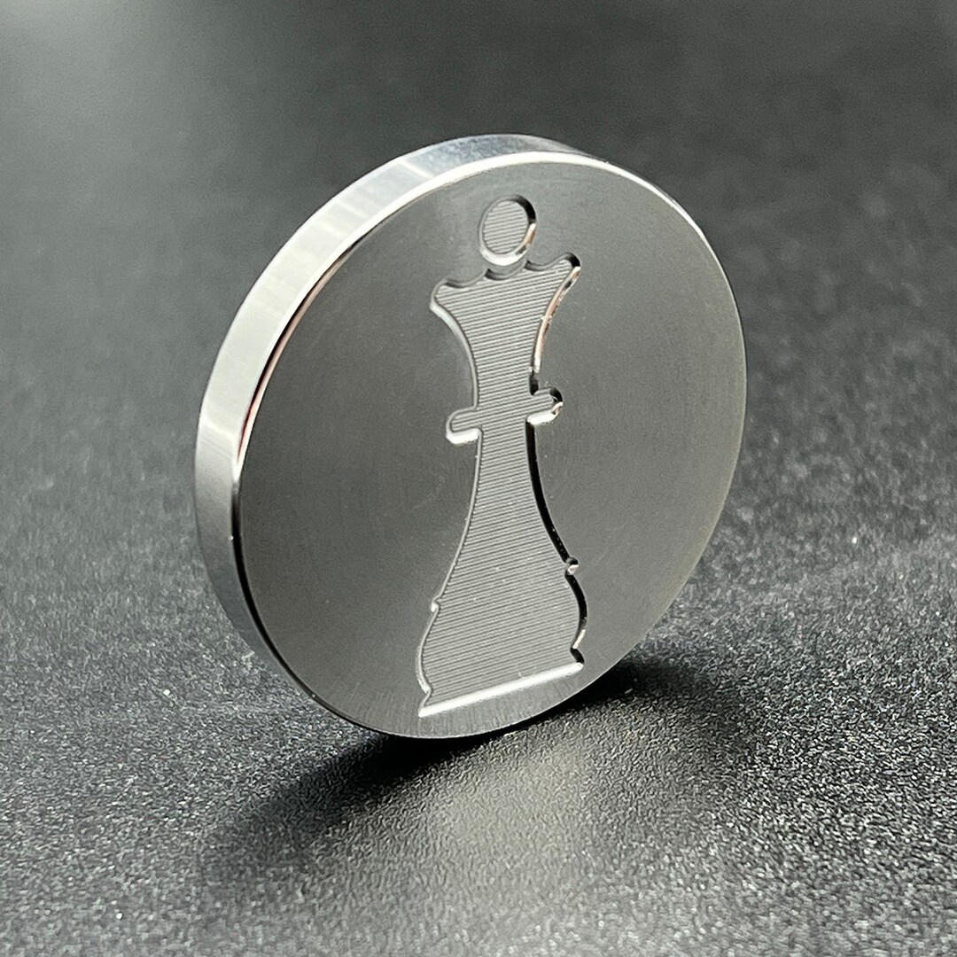 Golf Ball Marker Queen Chess Stainless Steel - Etsy