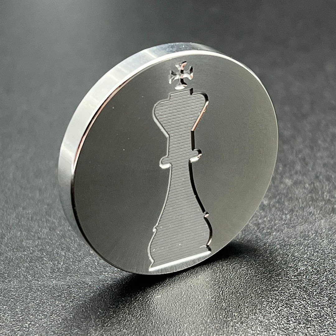 Golf Ball Marker King Chess Stainless Steel - Etsy