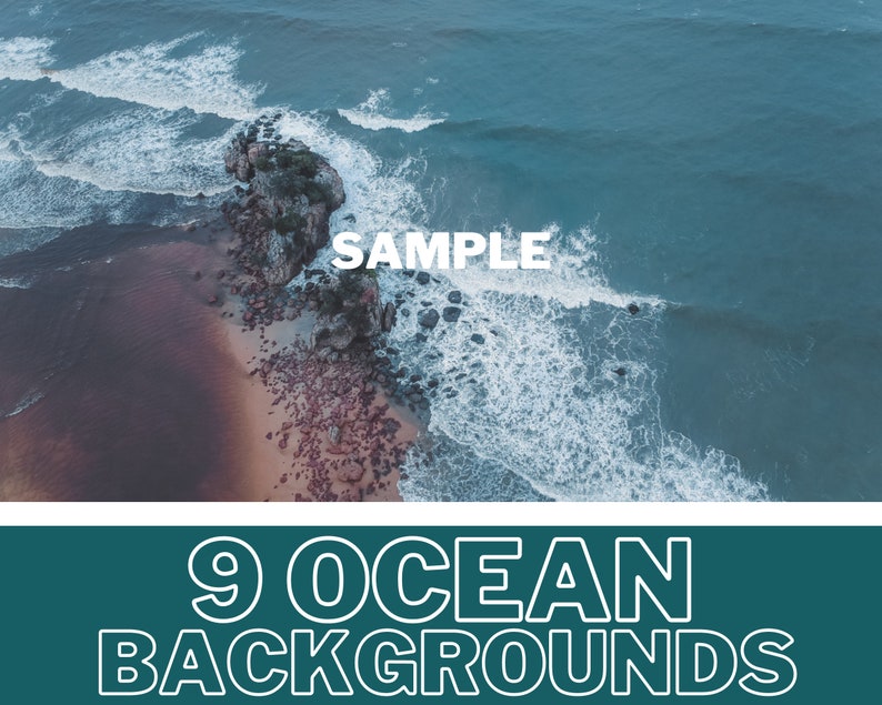Zoom Background Download Ocean Zoom Background Virtual - Etsy