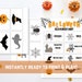 Halloween Scavenger Hunt Kids Printable Halloween Game - Etsy