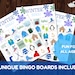 Winter Bingo - Kids Printable Winter Game - Snow Day Activity - Instant ...