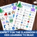 Winter Bingo Kids Printable Winter Game Snow Day Activity Instant ...