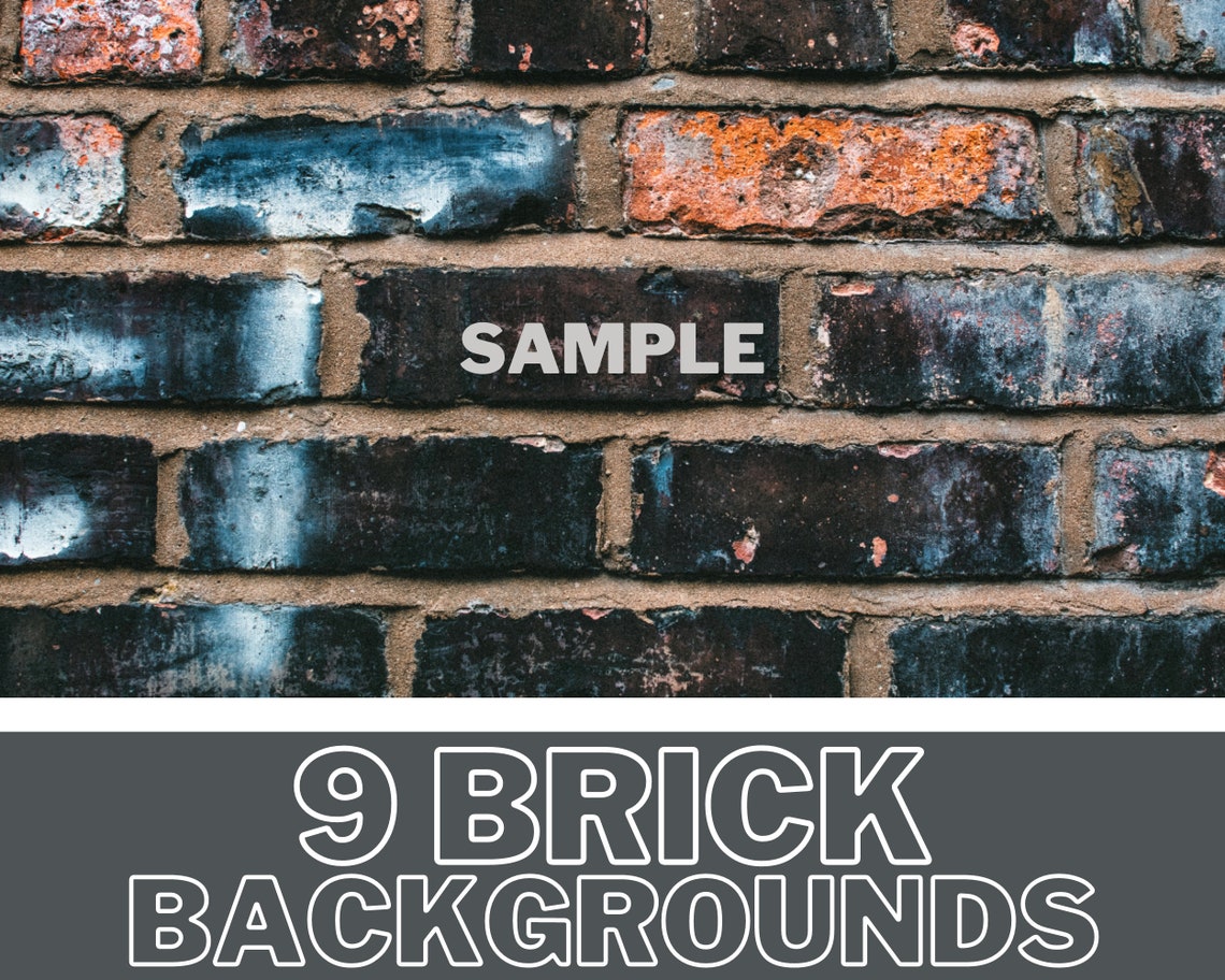 Zoom Background Download - Brick Zoom Background - Virtual Backdrop ...