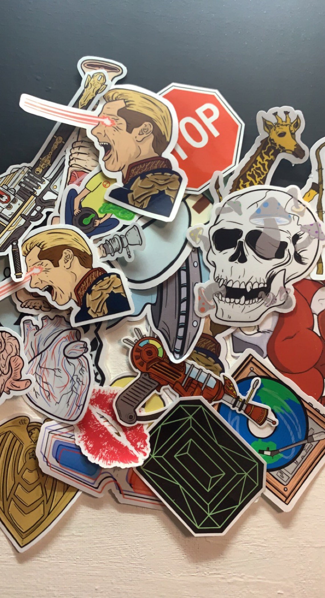 Shroom Skull Sticker Custom Gothic Mushroom Skull Meme Vinyl - Etsy