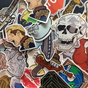 Shroom Skull Sticker Custom Gothic Mushroom Skull Meme Vinyl Stickers ...