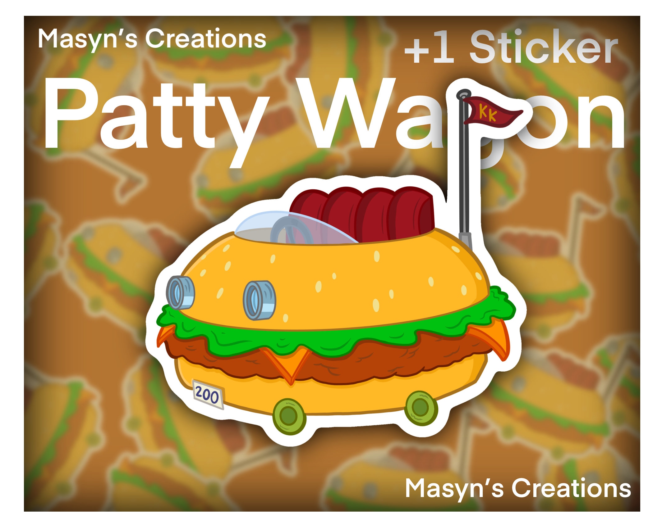 Patty Wagon Spongebob