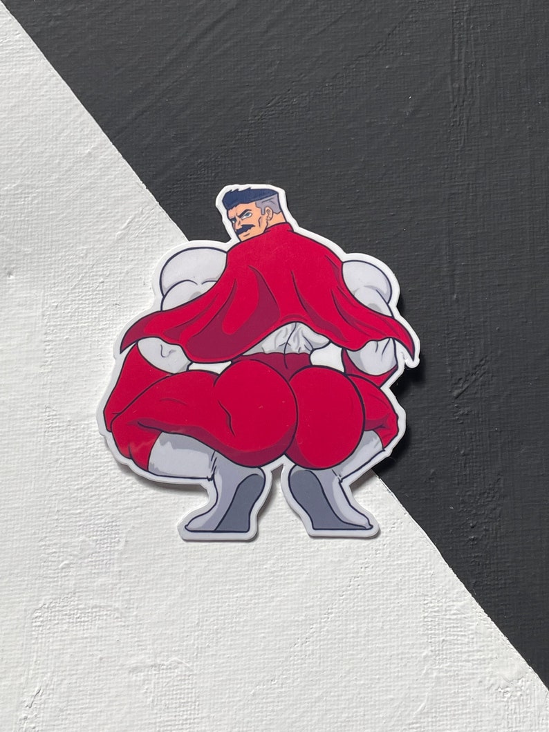 THICC Omni-man Sticker Meme Vinyl Stickers Invincible Show - Etsy