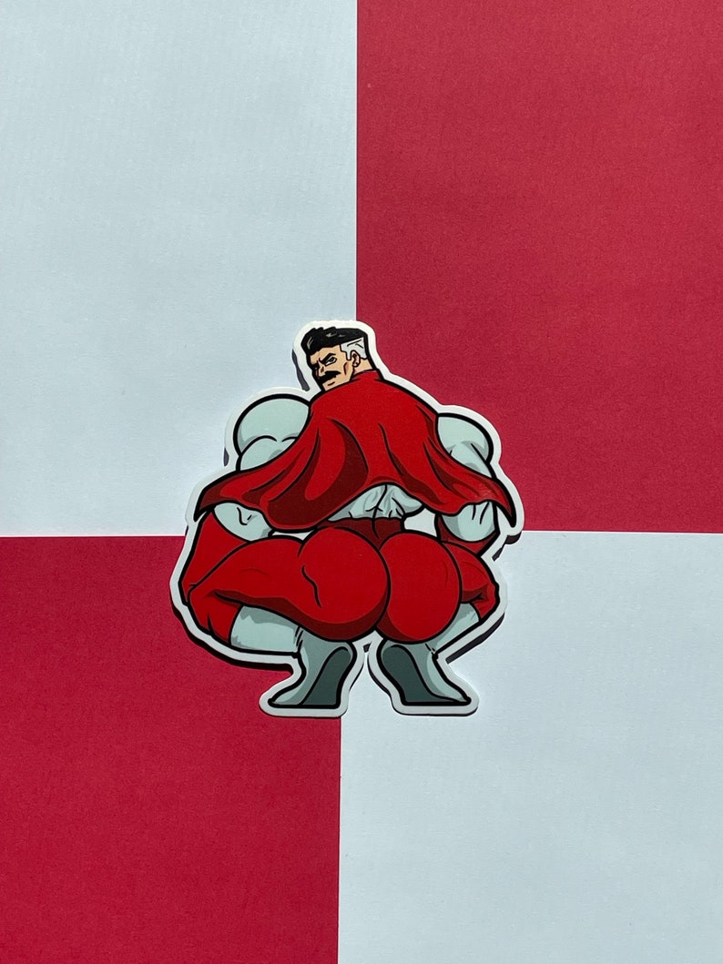 THICC Omni-man Sticker Meme Vinyl Stickers Invincible Show - Etsy