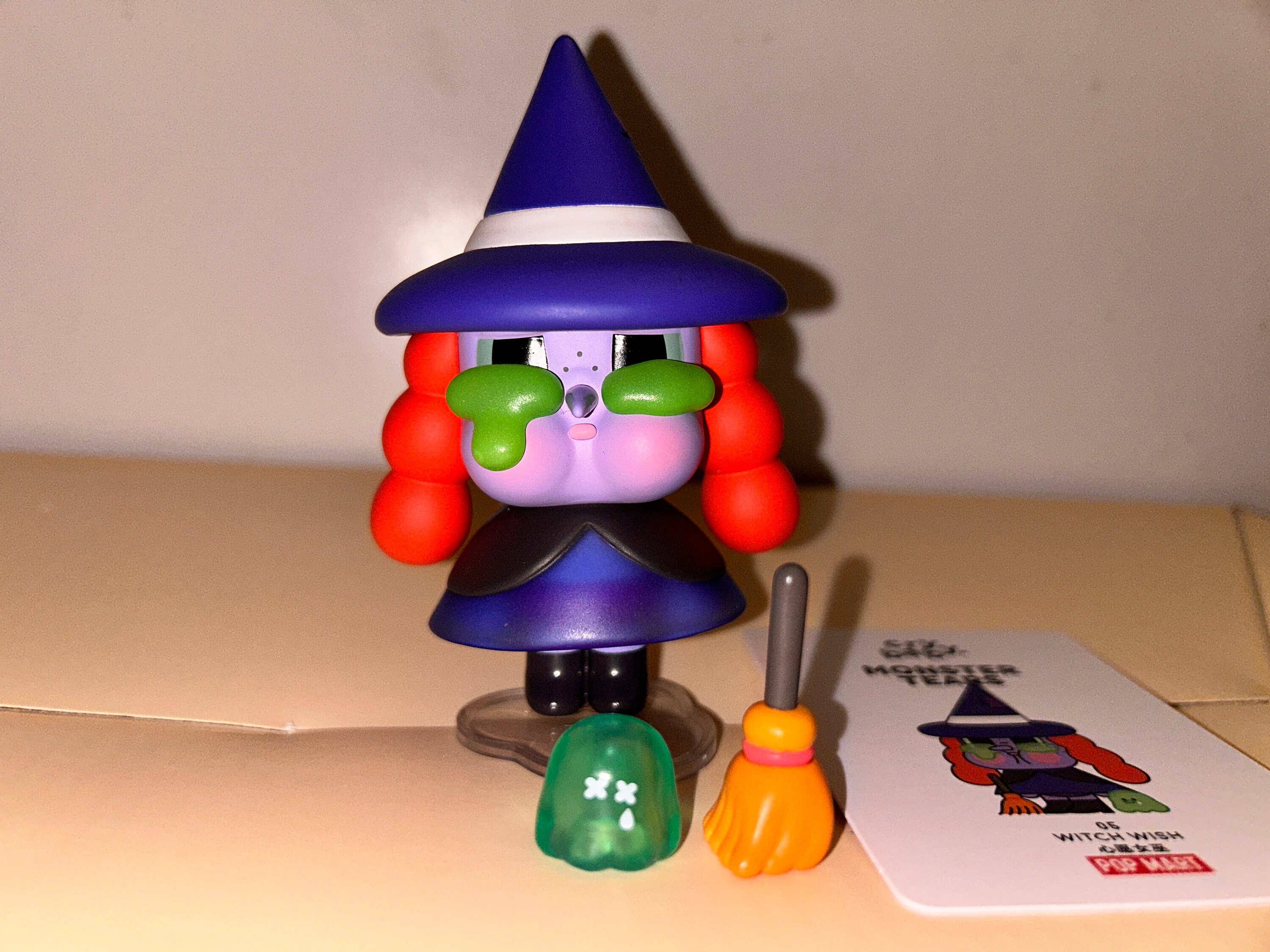 POP MART CRYBABY Monster's Tears Series Witch Wish - Etsy