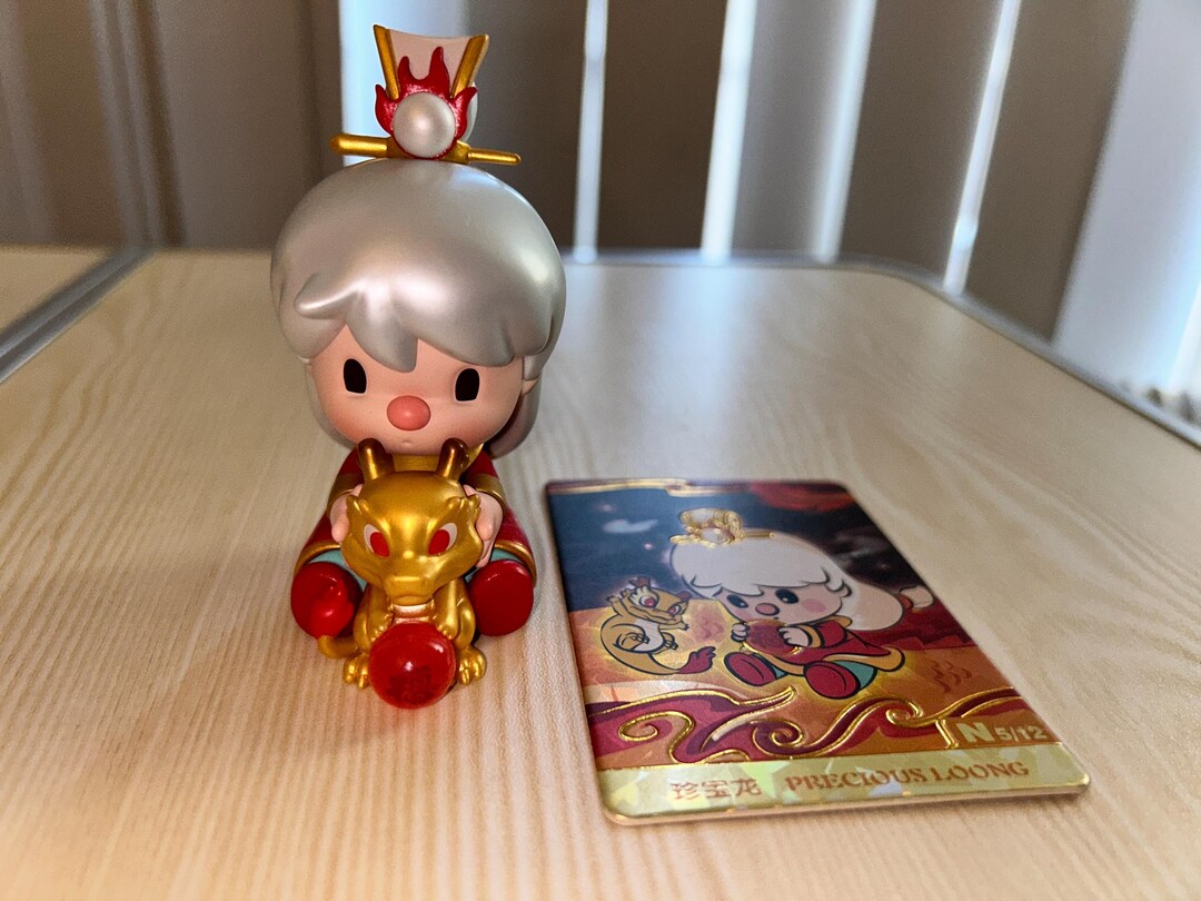 POP MART Loong Presents the Treasure Series Figures Precious Loong - Etsy
