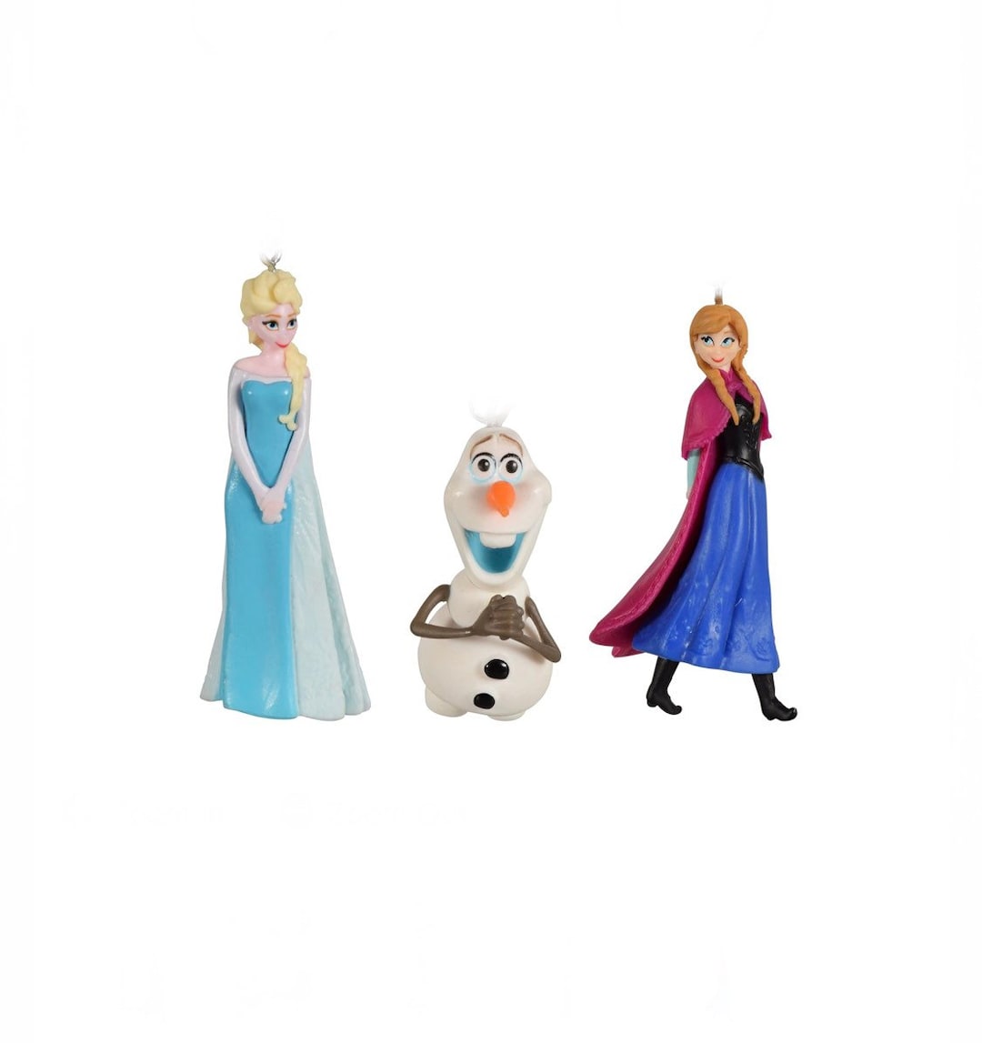 Complete Set of 3 Disneys Frozen Backpack Clips - Etsy Australia