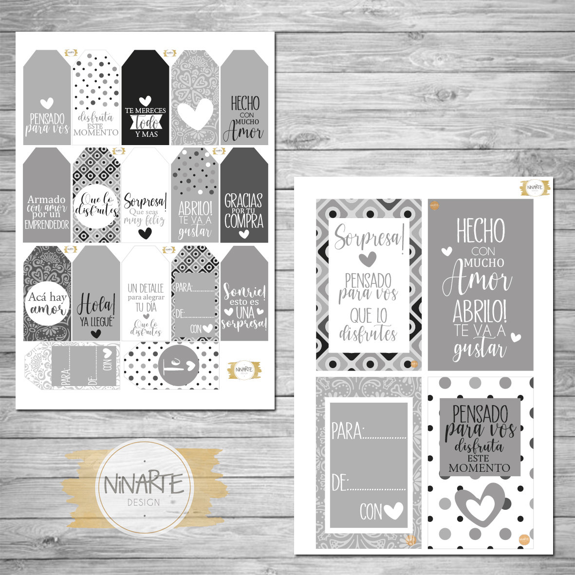 Printable Kit Black and White Entrepreneur Labels - Etsy Singapore