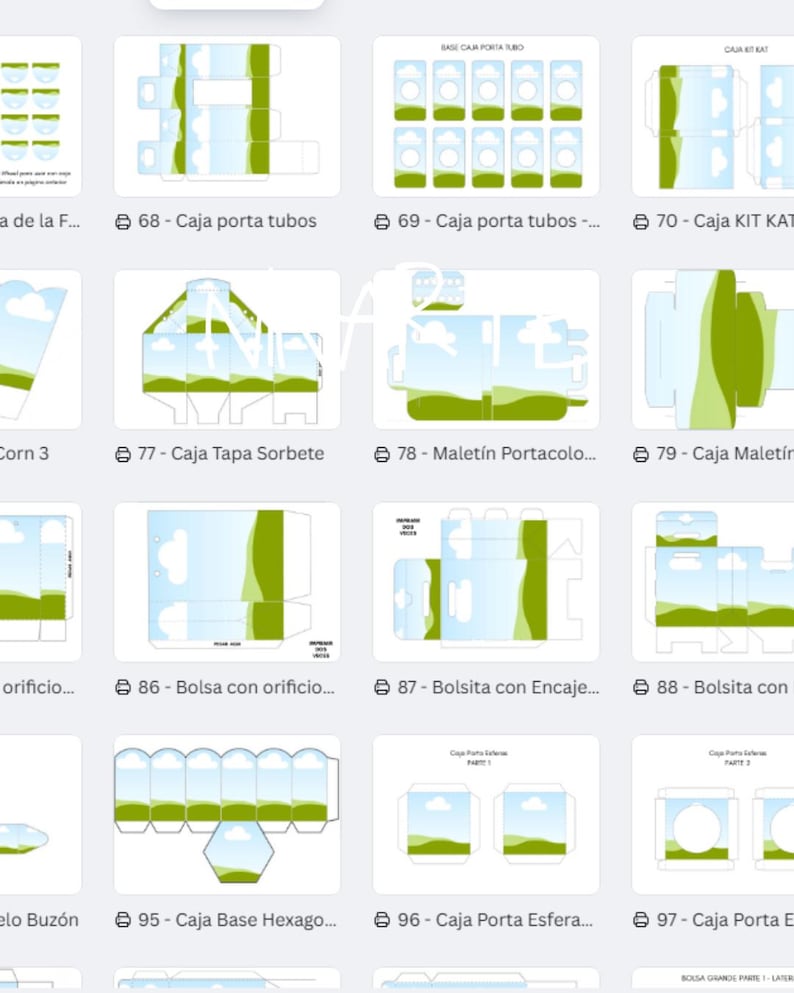 Mega Pack Bundle: Editable Canva Templates, Creative Stationery Boxes ...