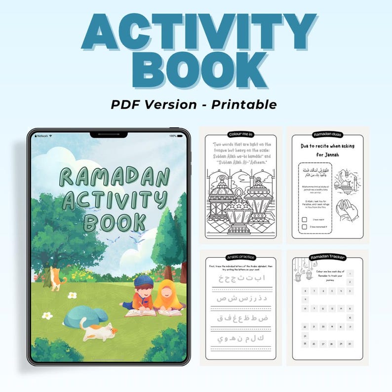 PDF Ramadan Activity Book - Printable PDF | Islamic Educational ...