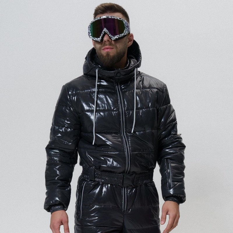 Black Ski Suit Mens - Etsy
