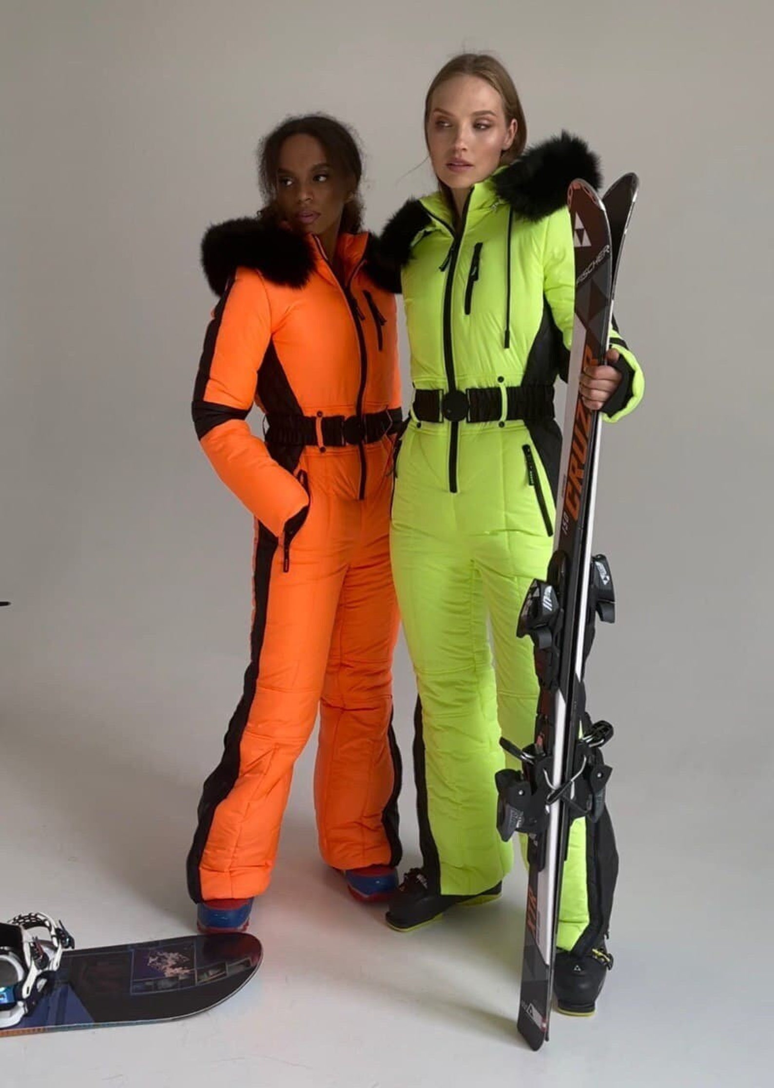 Bright ski suit for women Warm snow suit Winter activewear | Etsy