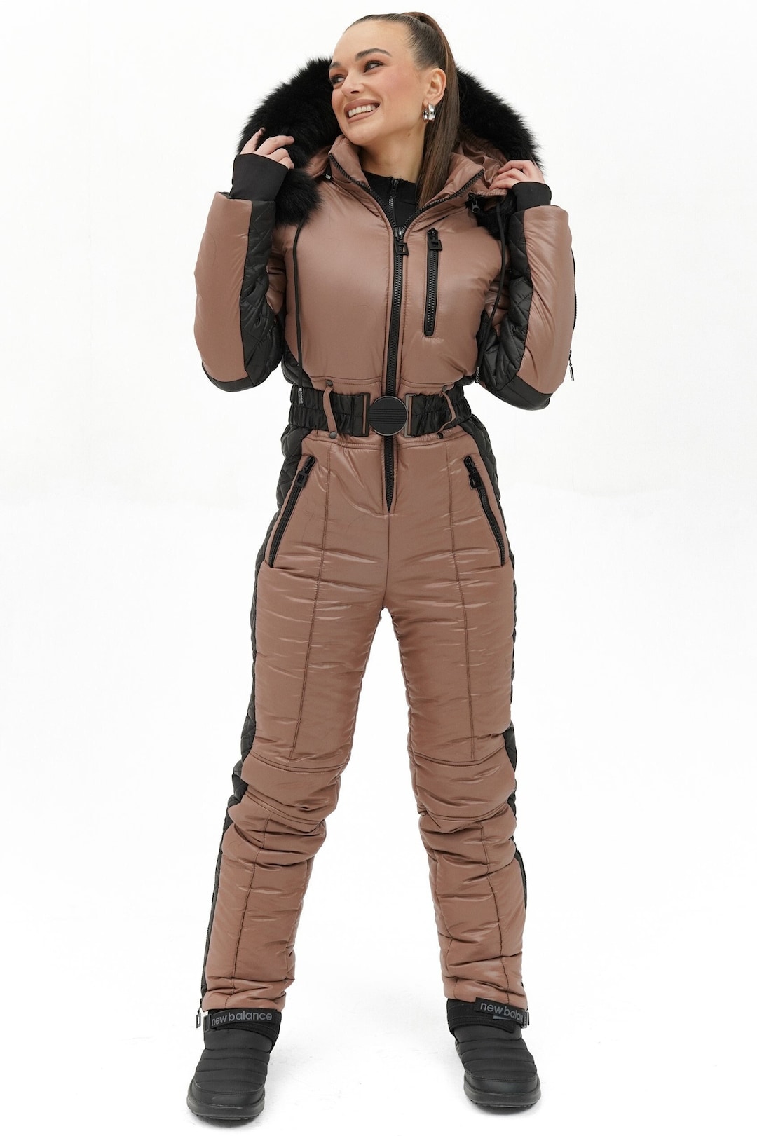 Ski Suit for Women One Piece Ski Suit Womens Snow Suit Winter ...