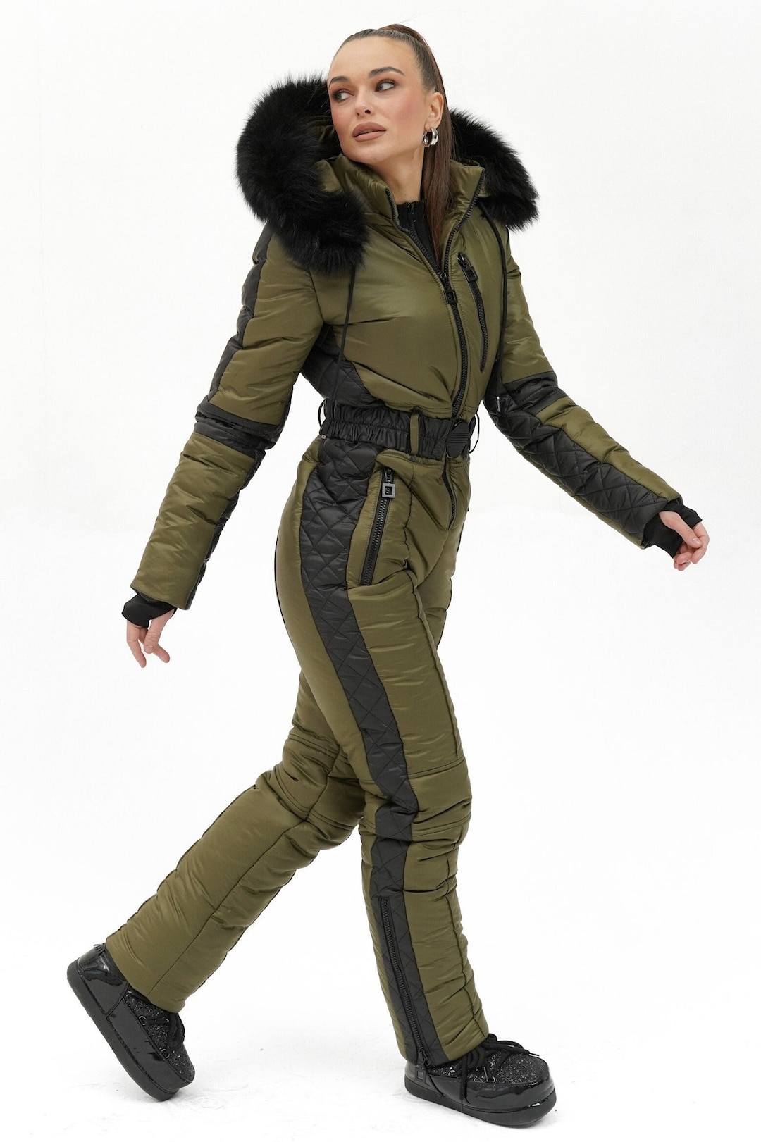 Warm Ski Suit for Women Womens Snow Suit Winter Activewear Gift for ...