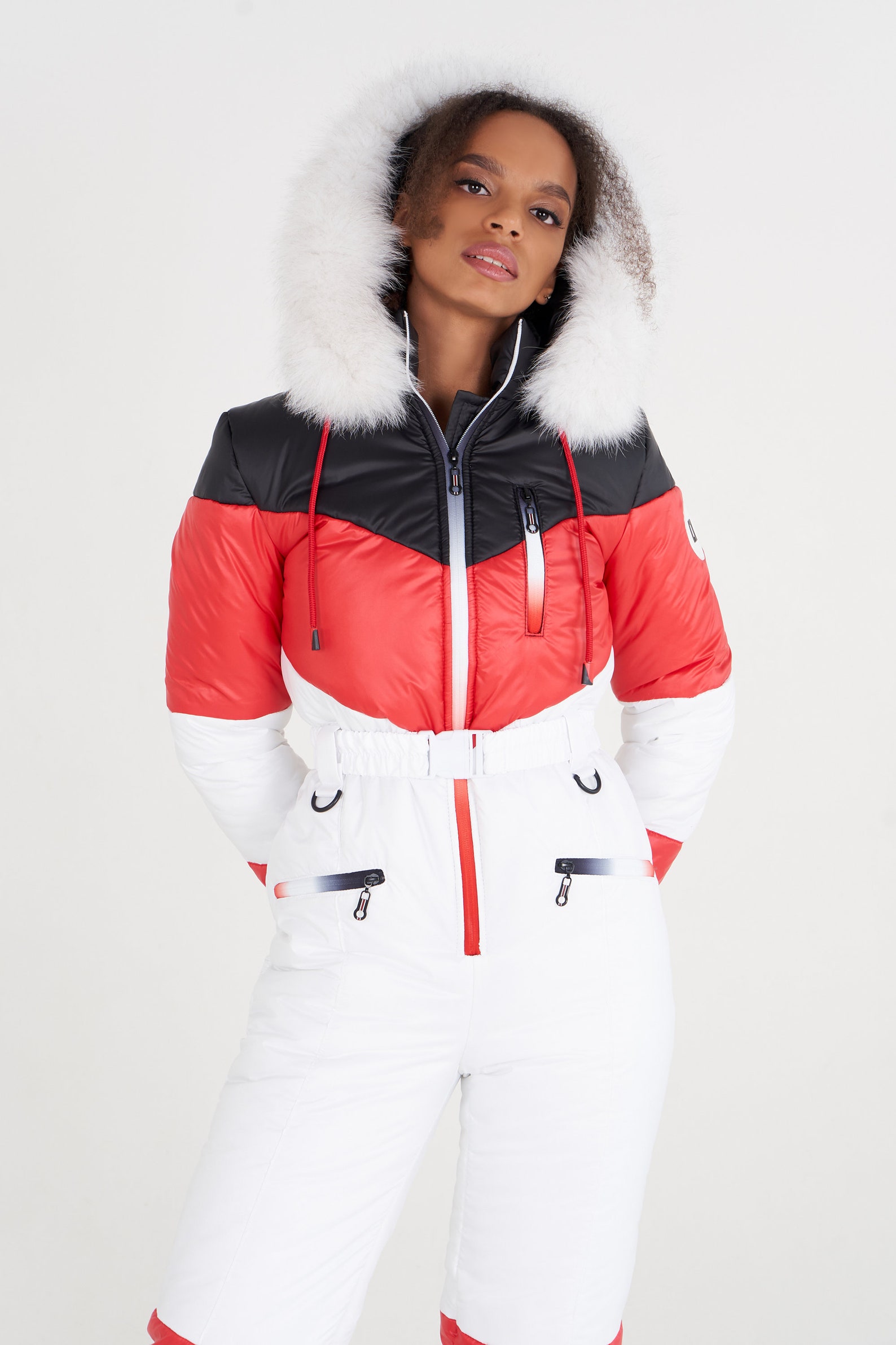 Womens Snowsuit White Womens Ski Suit Black Womens Ski Suit - Etsy