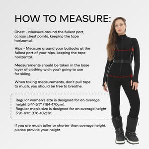One Piece Ski Suit Ski Jumpsuit for Women Winter Snowsuit Winter Pants ...