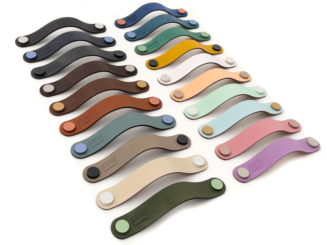 Leather Furniture Handle Series arc Leather Handle for Furniture / PAX ...