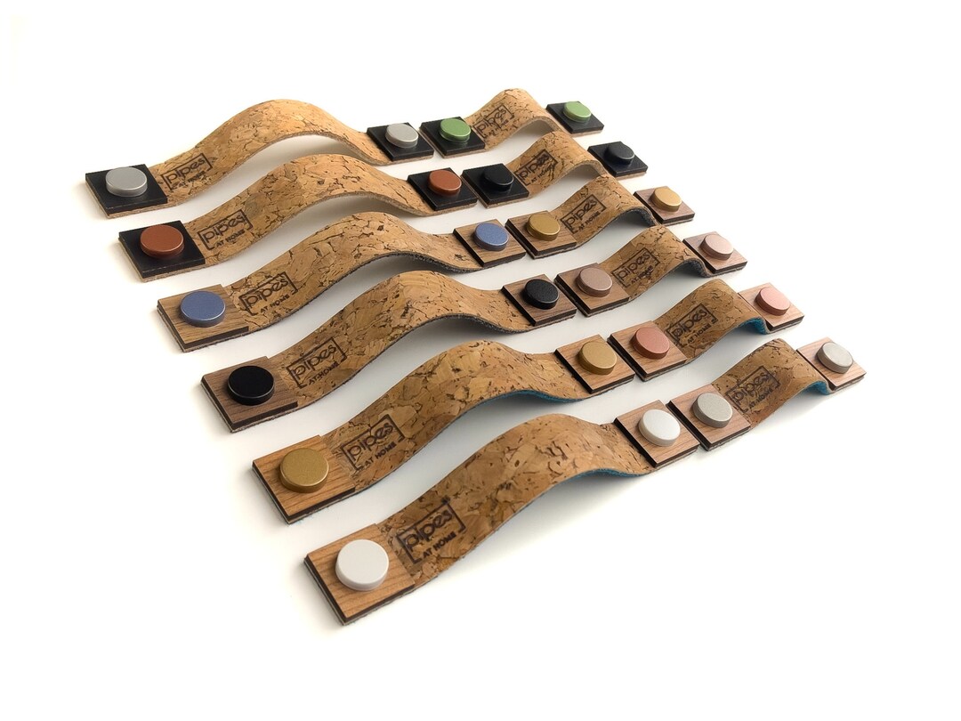 Drawer Handle Series "oka" Furniture Handle Made of Real Cork ...