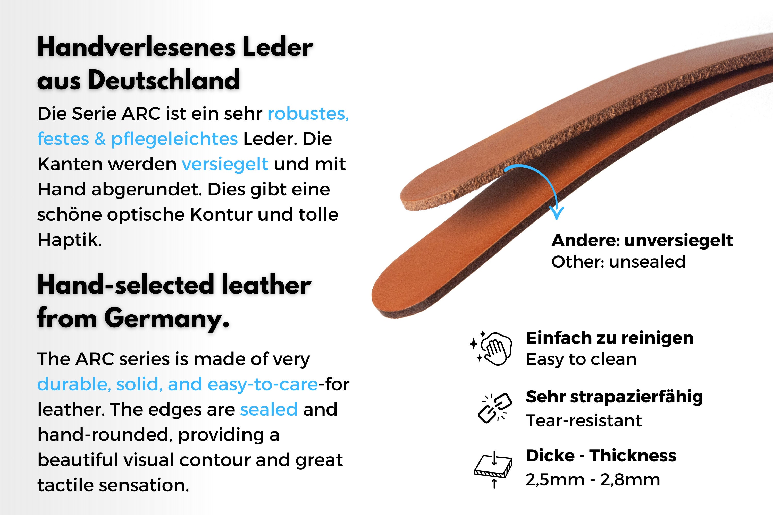Furniture Handle Wild Berry Series "arc" Leather Handle Wild Berry ...
