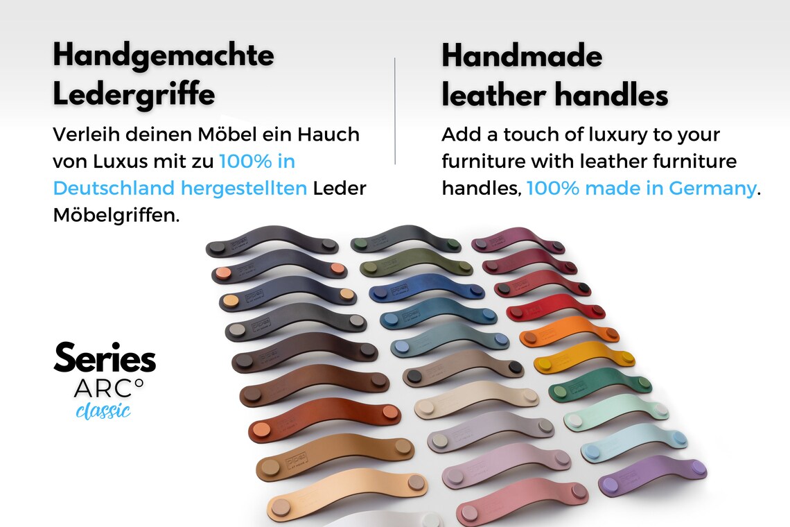 Furniture Handle Wild Berry Series "arc" Leather Handle Wild Berry ...