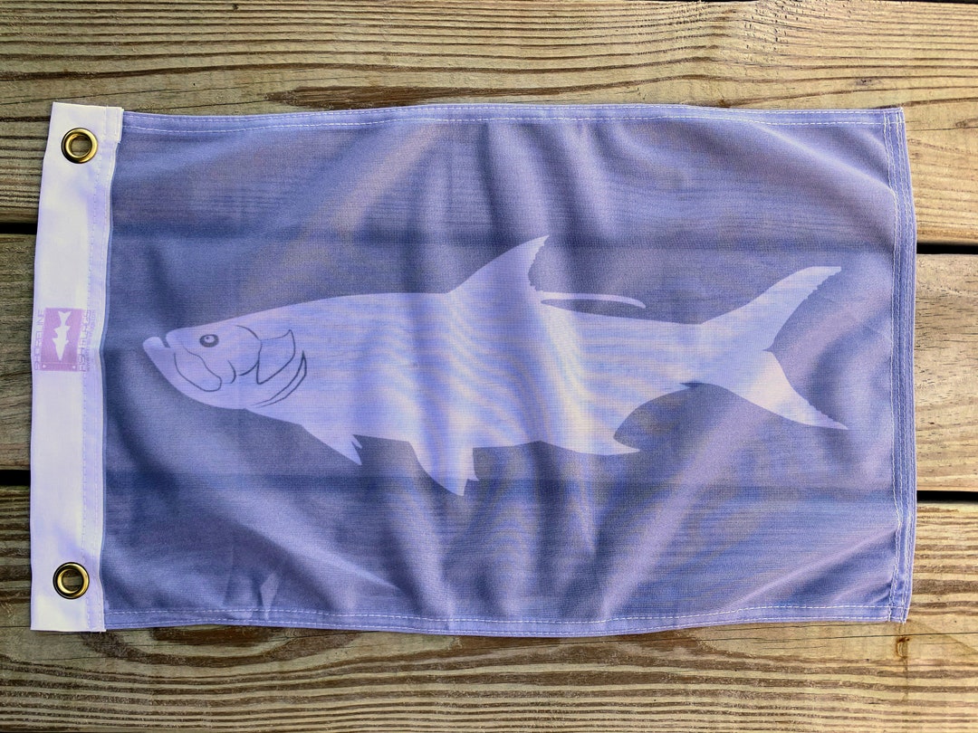 Tarpon Fishing Flag - Etsy