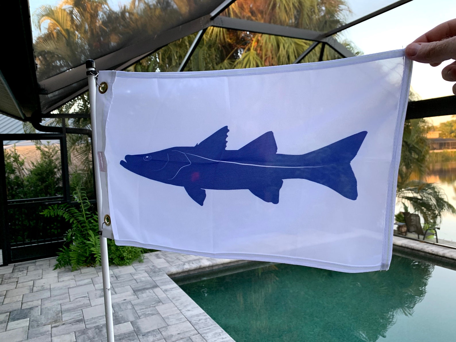 Inshore Slam Fish Flags - Snook, Redfish, Sea Trout Fishing Flags (set ...