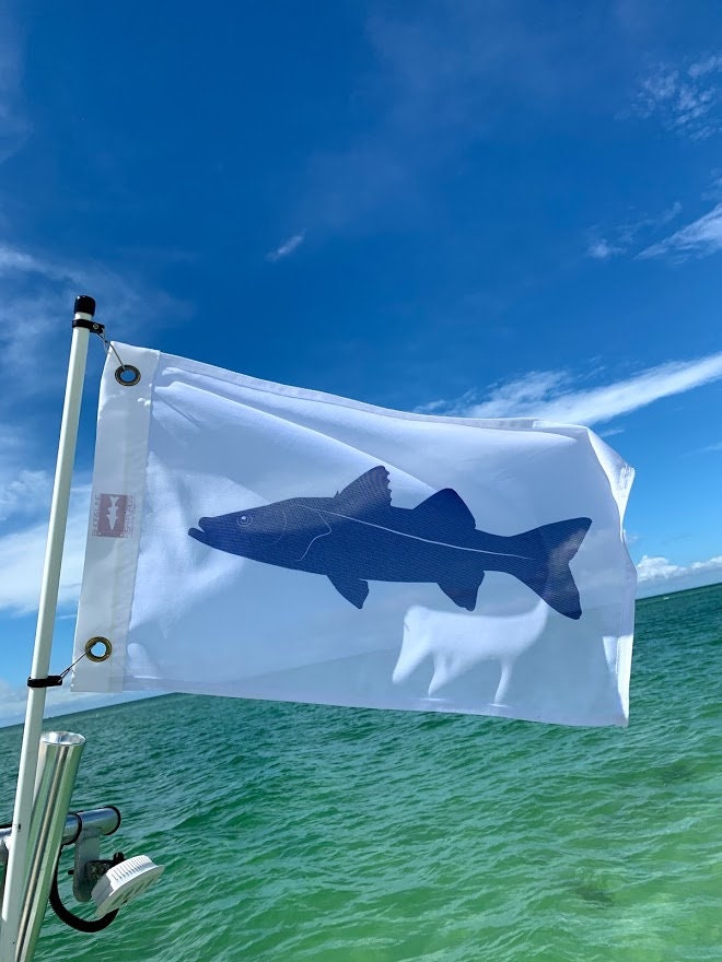 Inshore Slam Fish Flags - Snook, Redfish, Sea Trout Fishing Flags (set ...